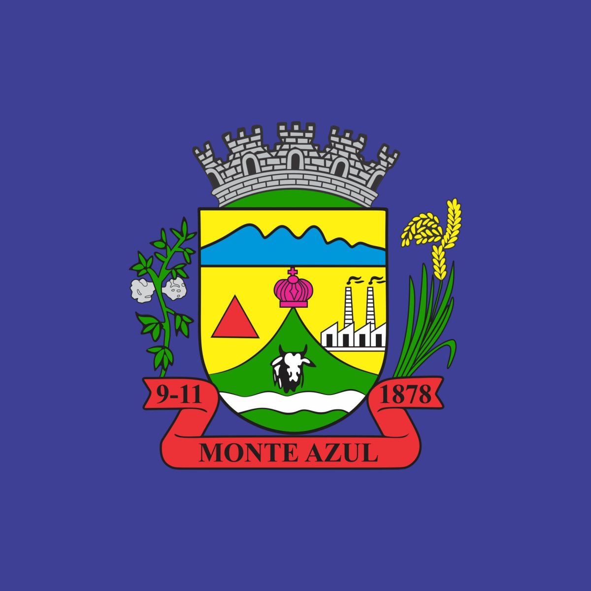 Brasão do Munícipio – Prefeitura Municipal de Monte Azul